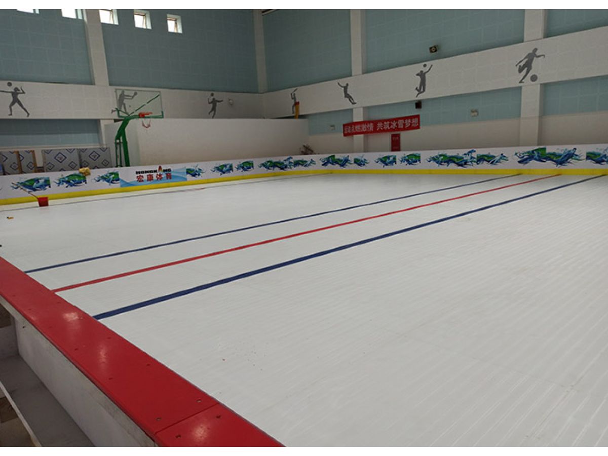 Best Self-Lubricating UHMWPE Hockey Tiles for Artificial Ice Skating ...